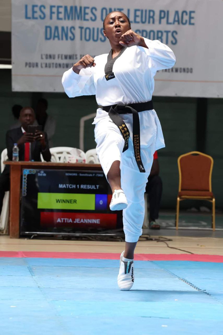 Yolande Yacé, Ambassadrice du Taekwondo Féminin Ivoirien